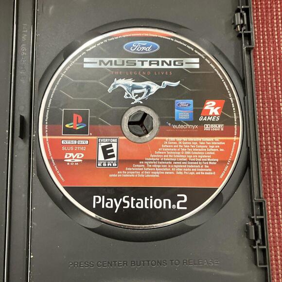 Other | Ford Mustang The Legend Lives Playstation 2 Ps2 Disc Only ...